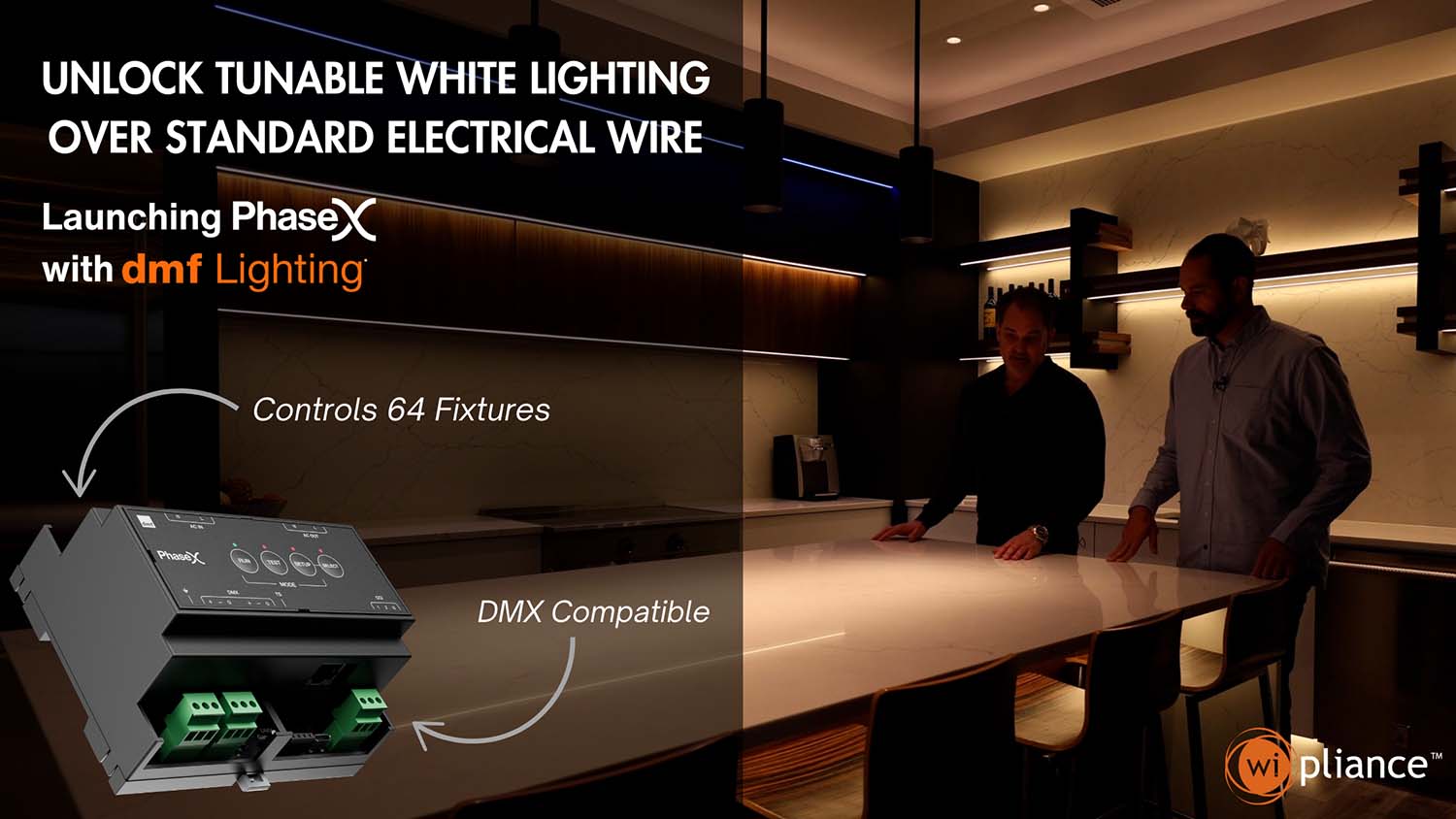 PhaseX Launch with DMF Lighting | Wipliance’s Key Projects